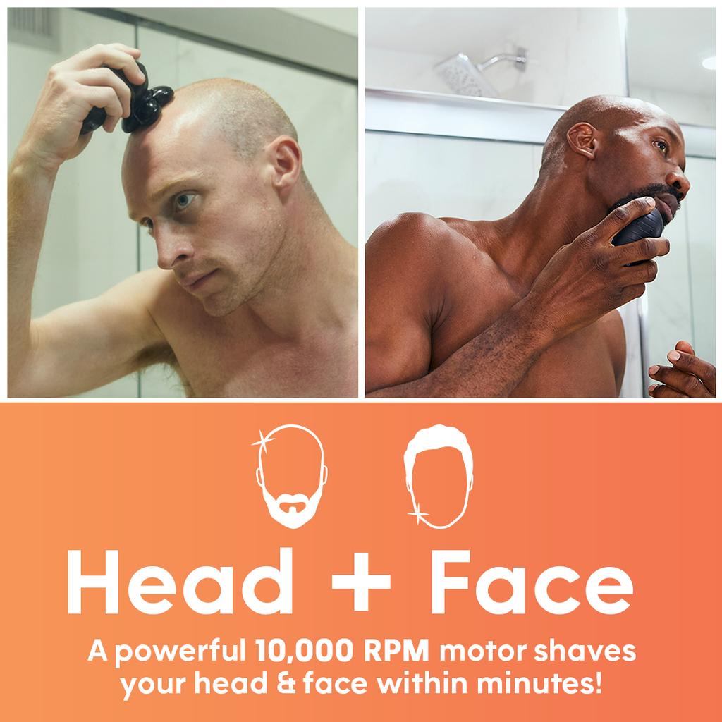 "Great Bambeeno" Head Shaver Bundle, Best Bald Head & Face Electric ...
