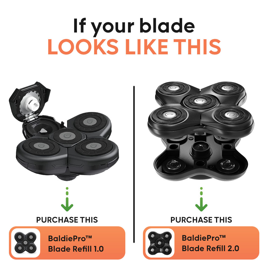 BaldiePro™ Head Shaver Blade Refill (3 Pack) - Groomie™